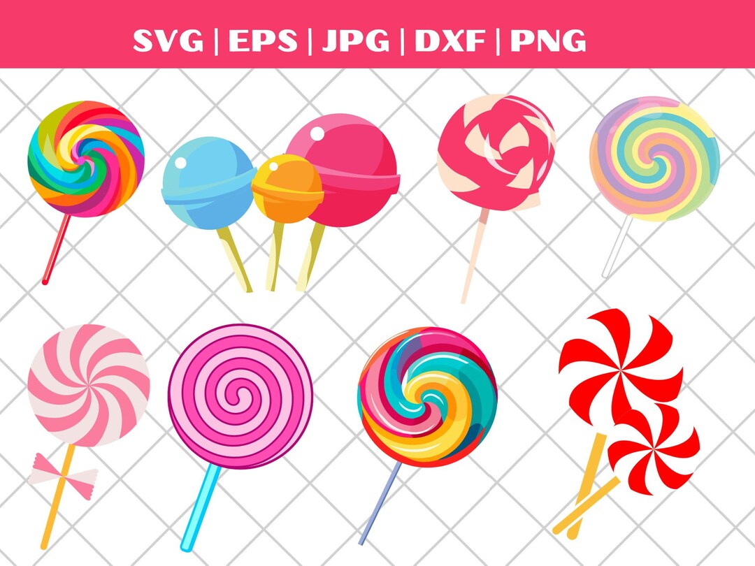 Lollipop Svg,lollipop Bundle Svg,instant Download, Digital Download - Etsy