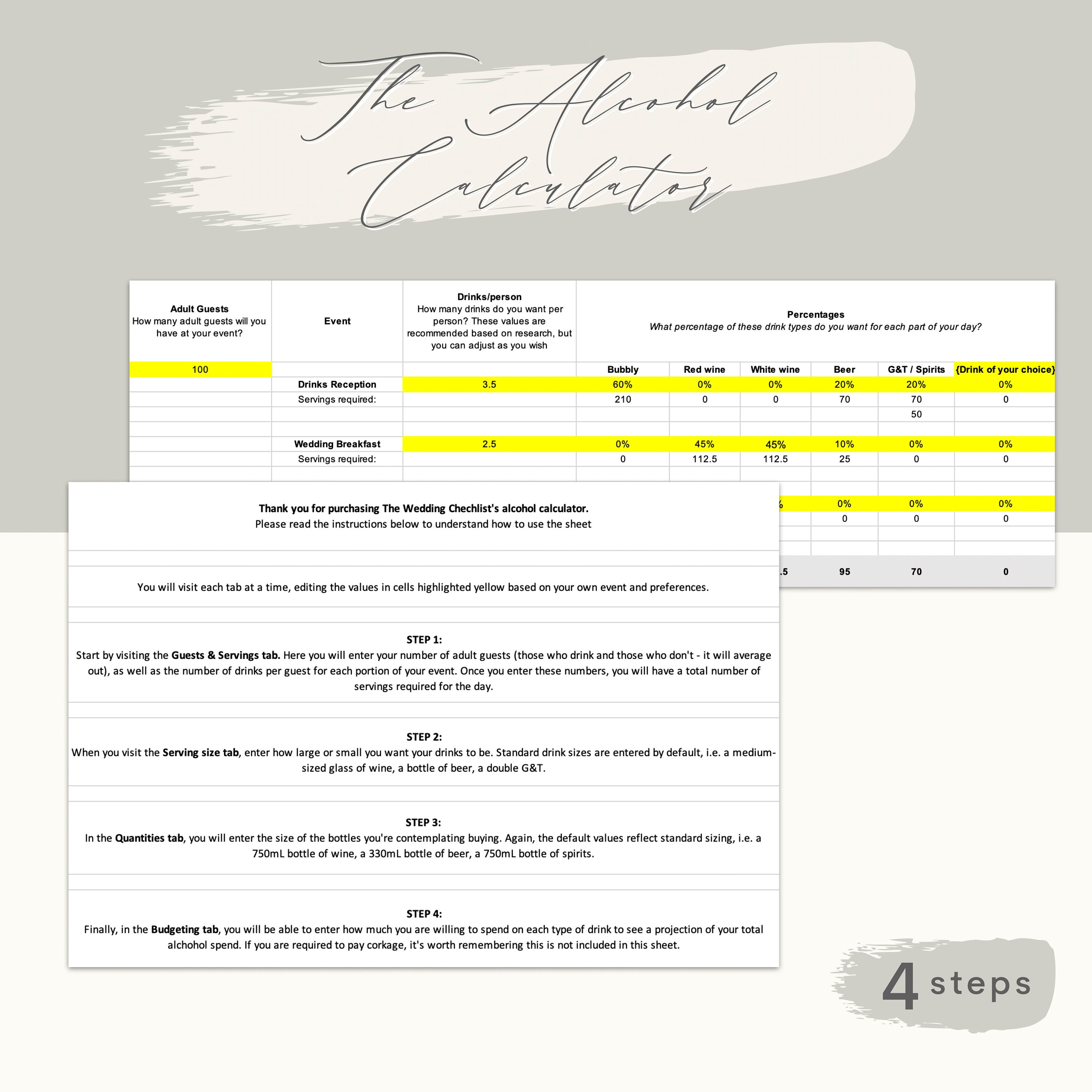 The Alcohol Calculator | Drinks Calculator | Alcohol Planning ...