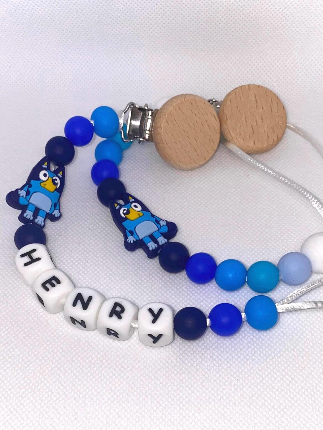 Bluey Pacifier Clip - Etsy UK
