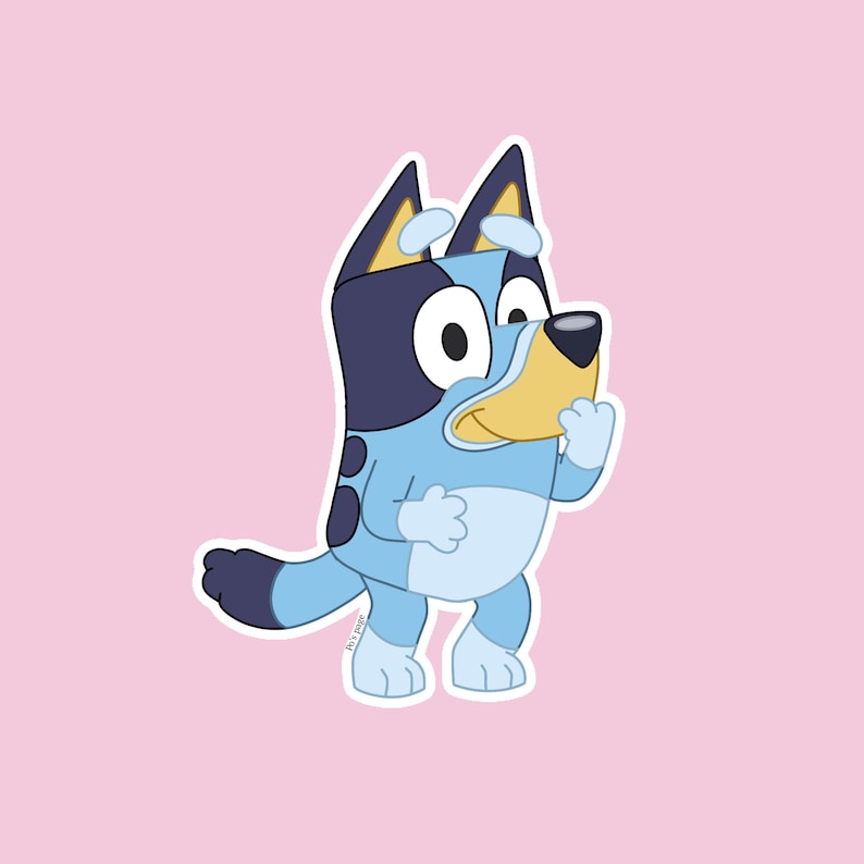 Bluey Sticker - Etsy