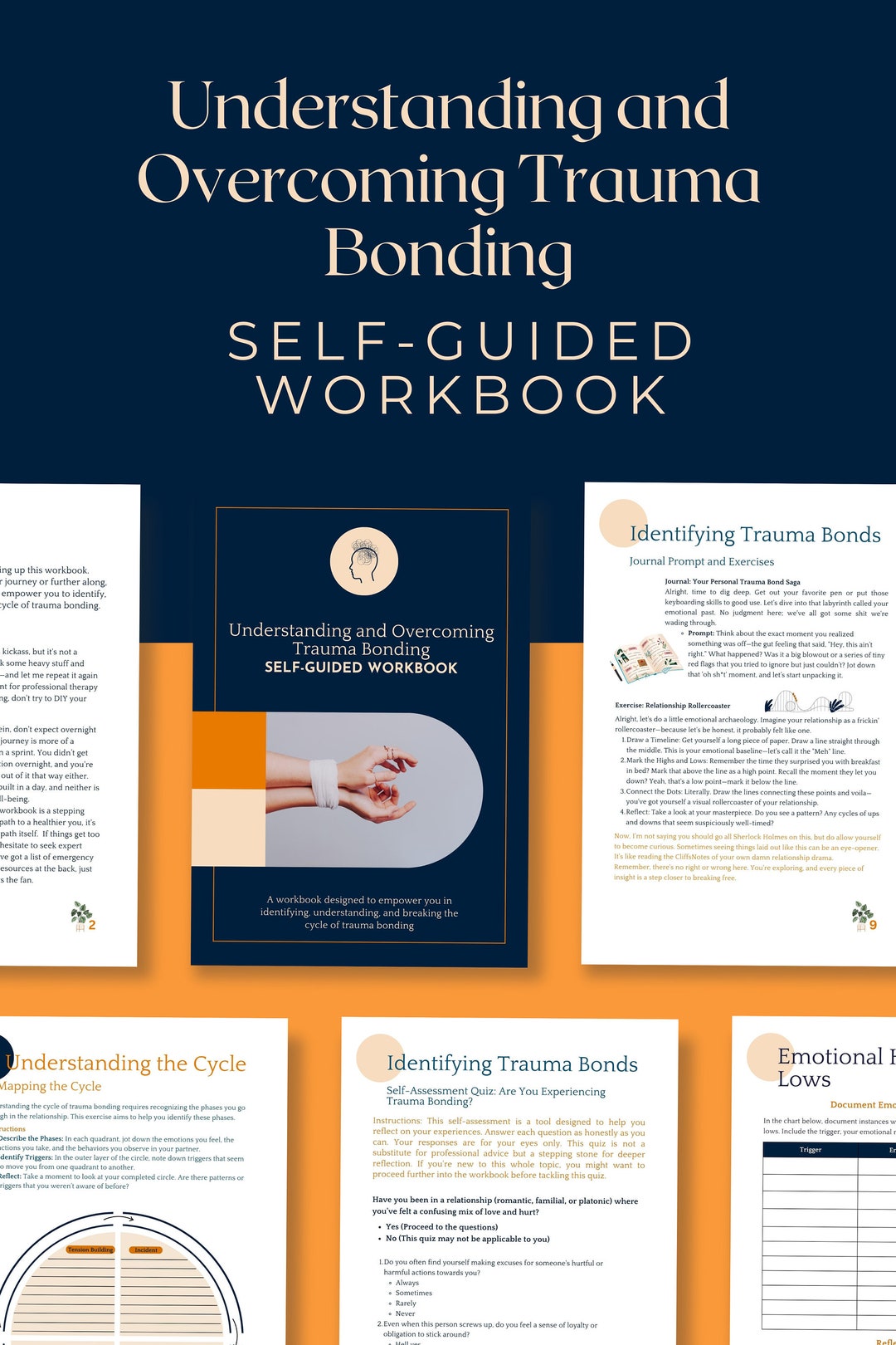 Understanding and Overcoming Trauma Bonding: Self-guided Workbook - Etsy