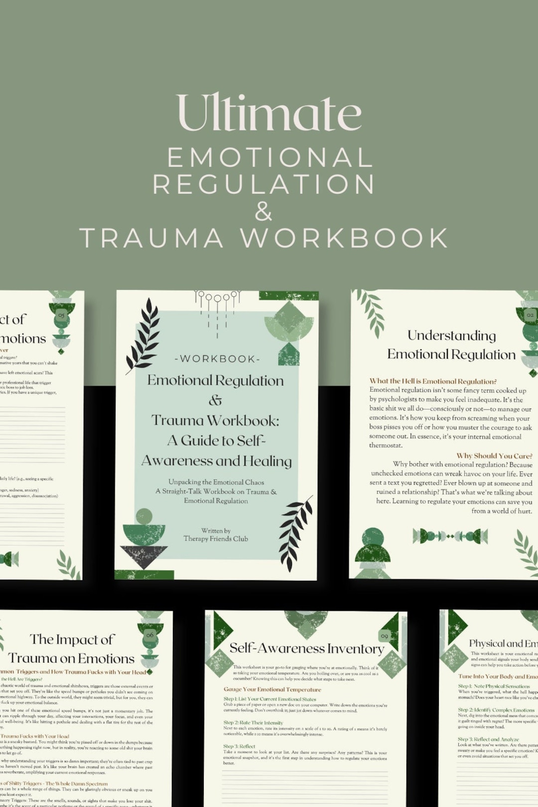 Mastering Emotional Regulation: A Trauma-informed Workbook for Self ... Mastering Emotional Regulation: A Trauma-informed Workbook for Self ...