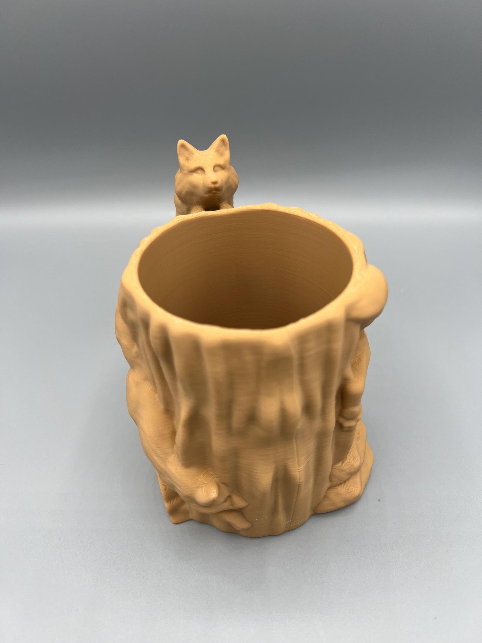 3D Printed Fox Can Holder: Ergonomic Drink Beverage Cooler - Etsy