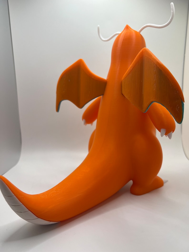 Dragon Pokemon Figurine Dragon Model Gift for Pokemon Fans Dragon Toy ...