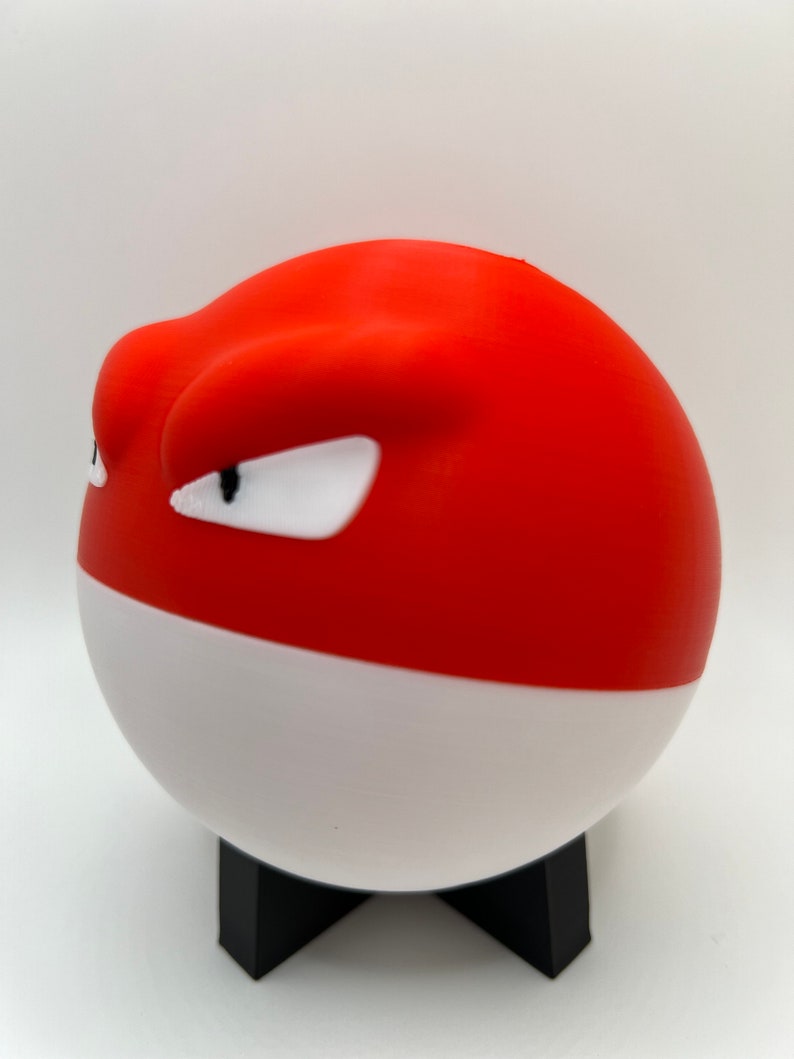 Voltorb 3D Pokemon Voltorb 3D Pokemon Fanart Voltorb Gift for Pokemon ...