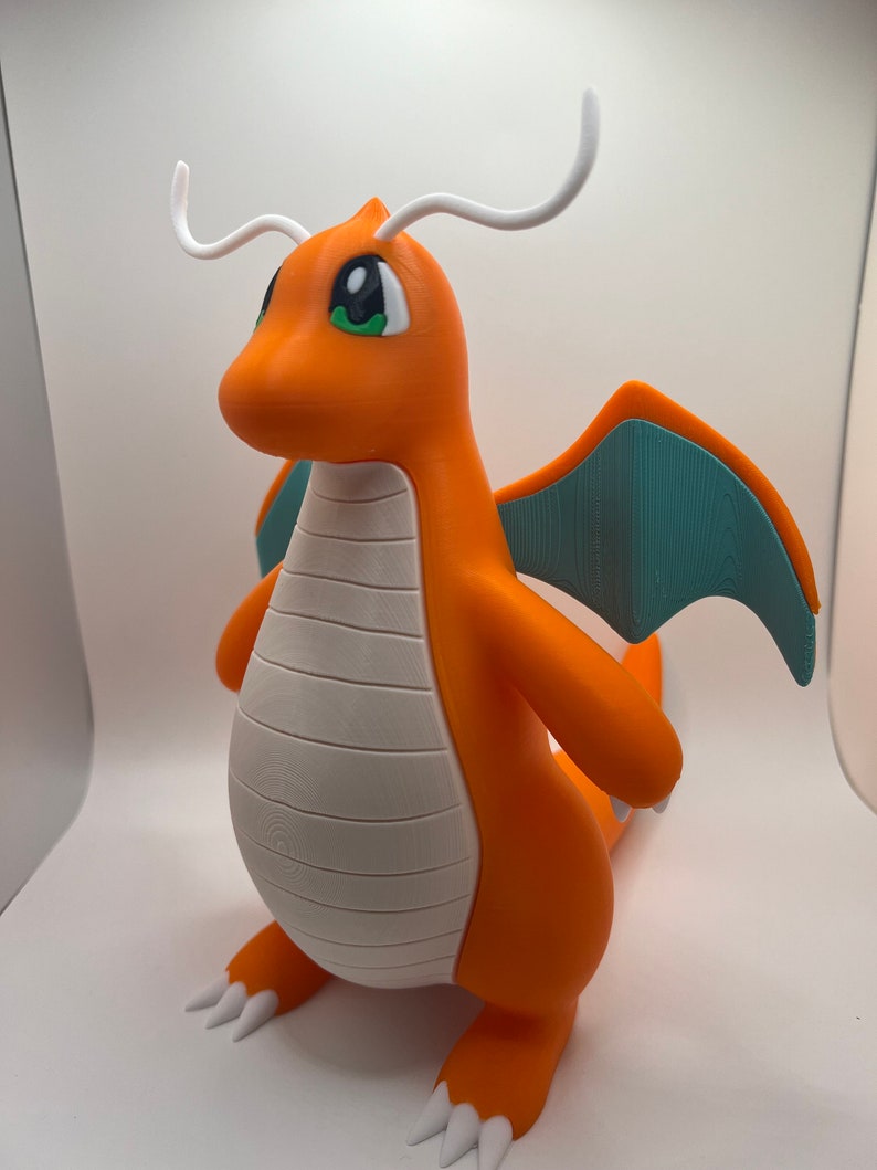 Dragon Pokemon Figurine Dragon Model Gift for Pokemon Fans Dragon Toy ...