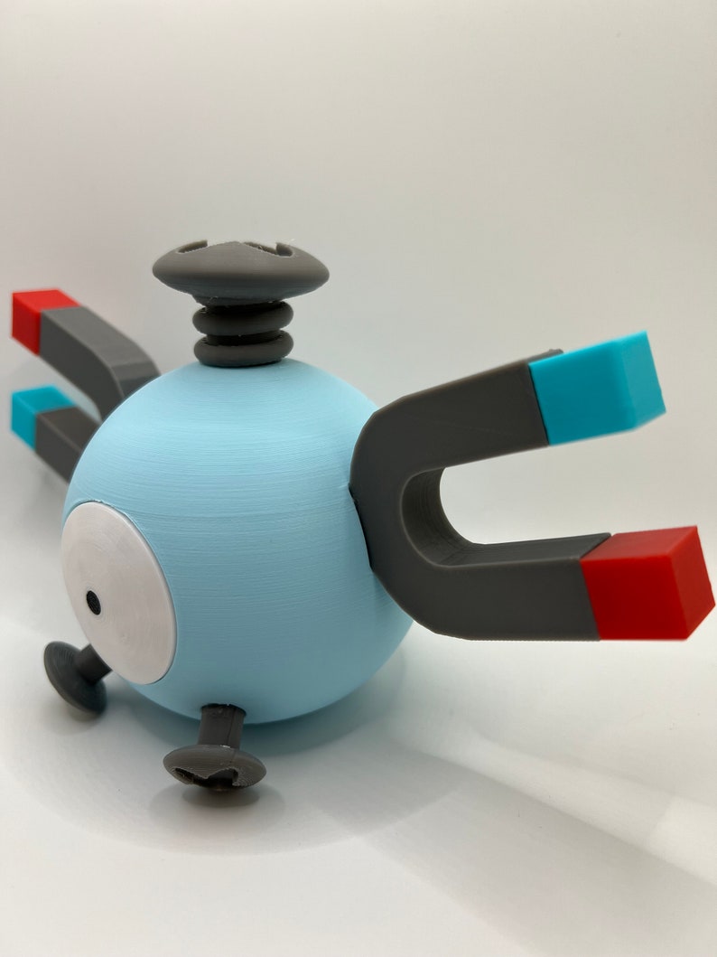 Magnemite Model Magnet 3D Gift for Pokemon Fans Collectibles Magnets ...