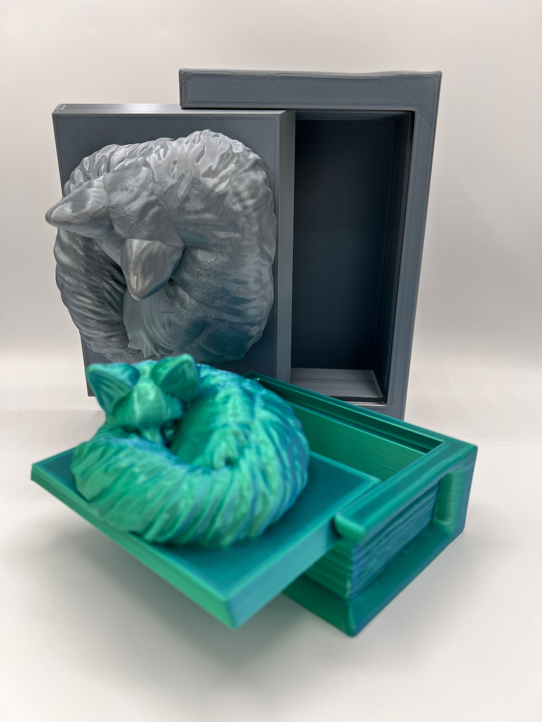 Sleeping Fox Book Box - Fox Storage Box - Book Storage Box - Fox Book ...