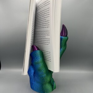 3D Printed Dragon Claw Bookholder Book Stand Fantasy Book Holder ...