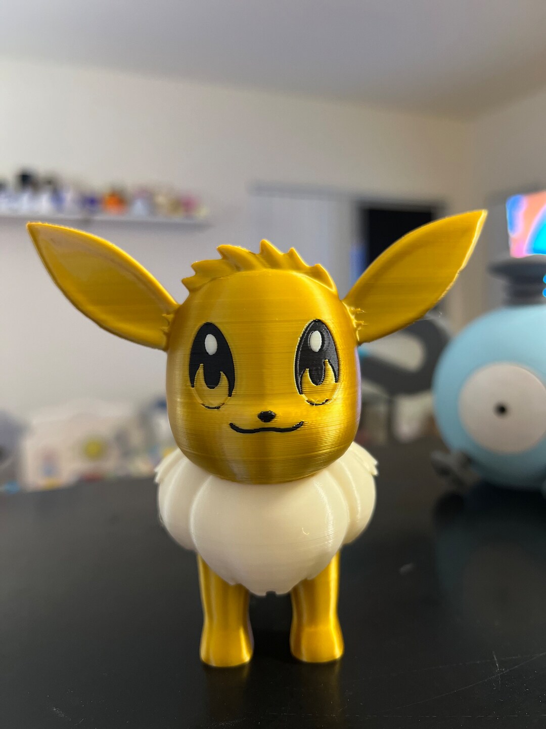 Eevee Pokemon Eevee 3D Eevee Figurine Pokemon Gift - Etsy