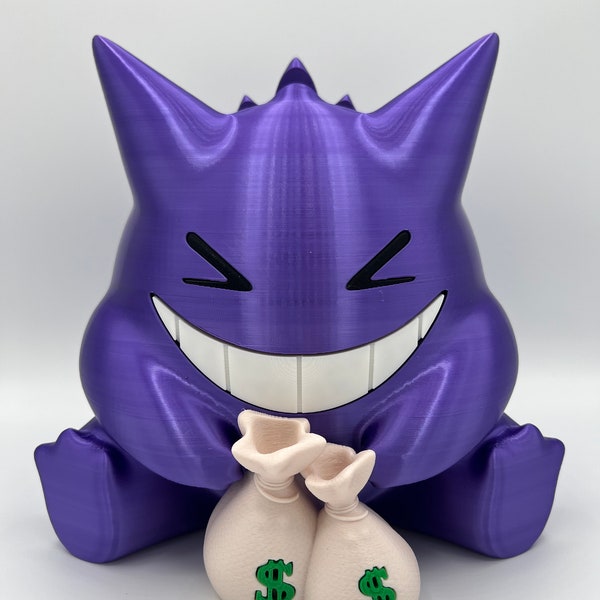 Purple Piggy Bank - Etsy