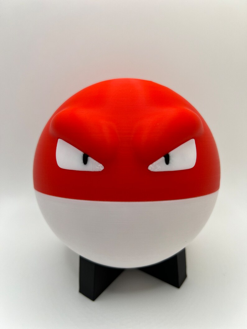 Voltorb 3D Pokemon Voltorb 3D Pokemon Fanart Voltorb Gift for Pokemon ...