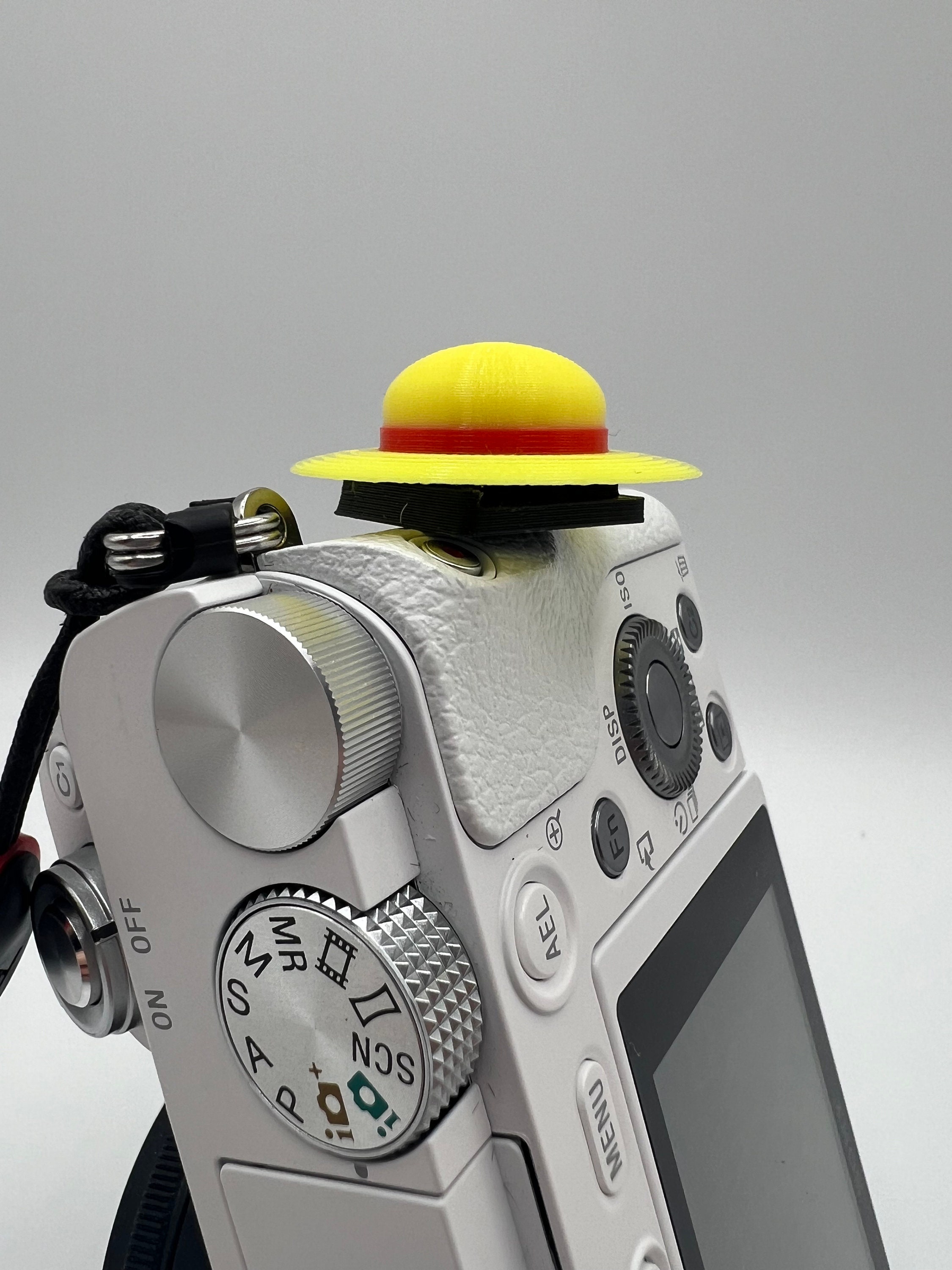 3D Printed Straw Hat Camera Hotshoe Cover - Customizable (2 Pack) - Etsy