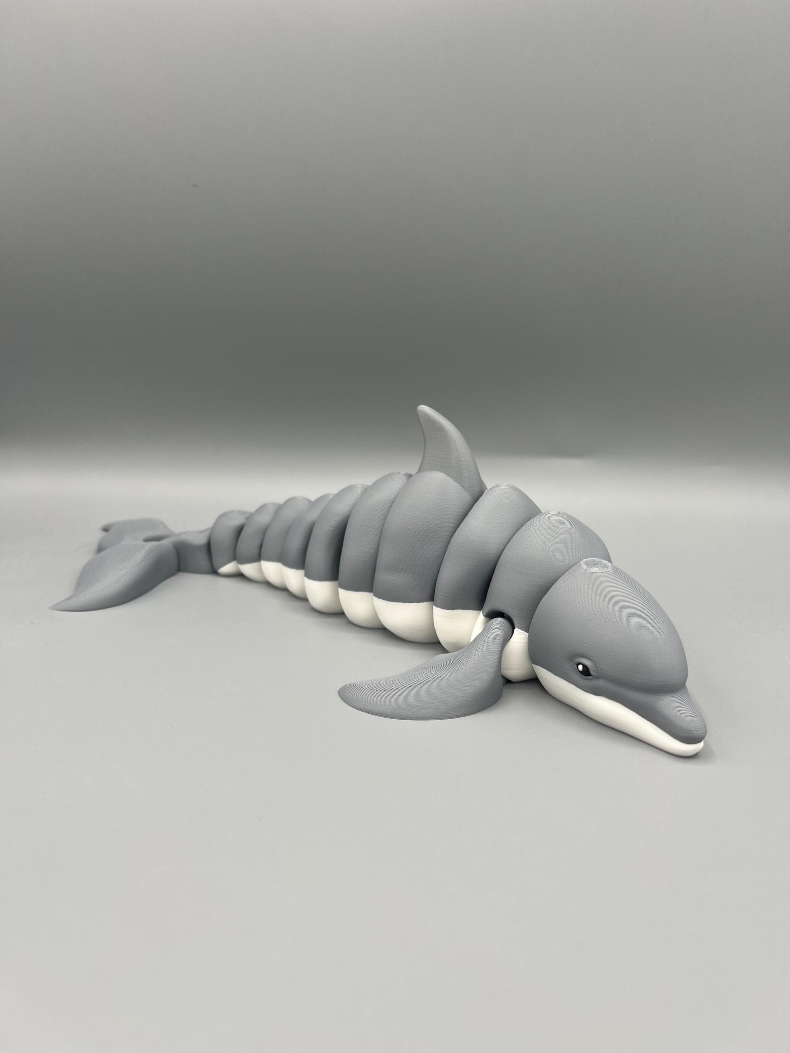 3D Printed Articulated Dolphin: Fidget Sensory Toy - Etsy