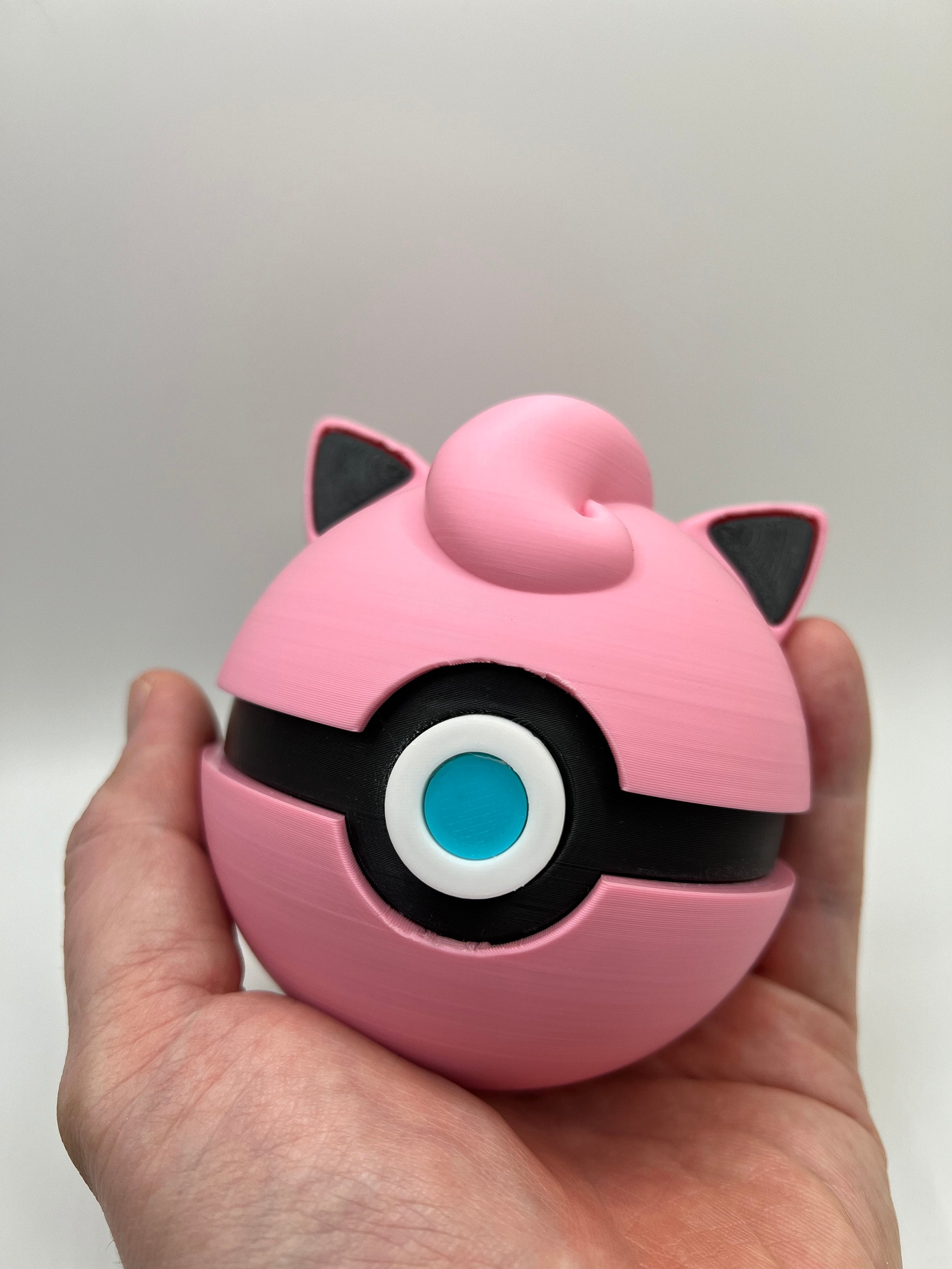 Jigglypuff Themed Pokeball Pink Ball Toy Jigglypuff Themed Collectible ...