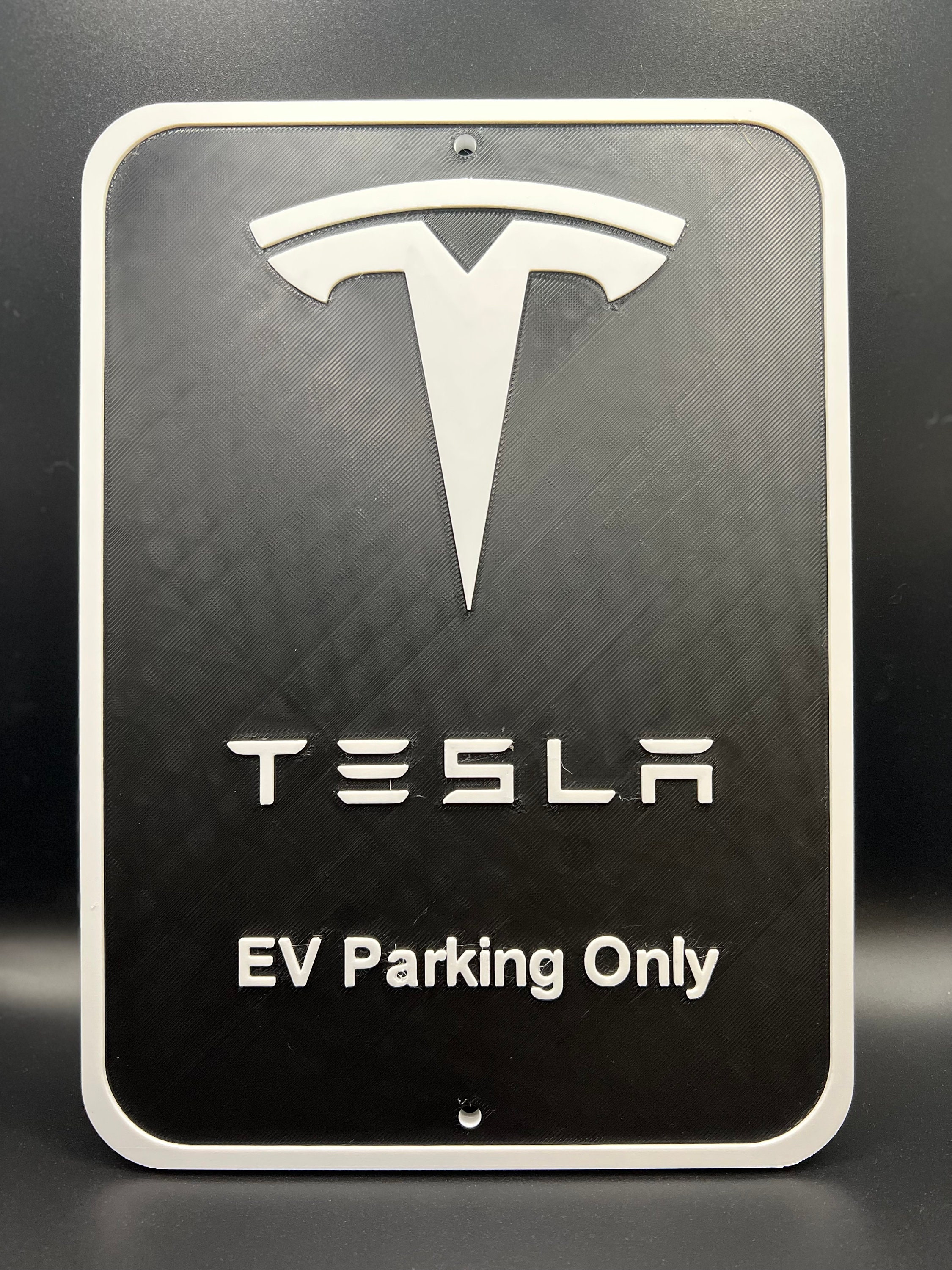 Tesla EV Parking Only Sign Tesla Parking Sign Model S Model 3 Model X ...