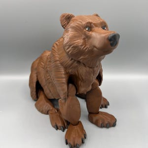 Articulating Flexi Bear Fidget Toy: 3D Printed Stress Relief - Etsy