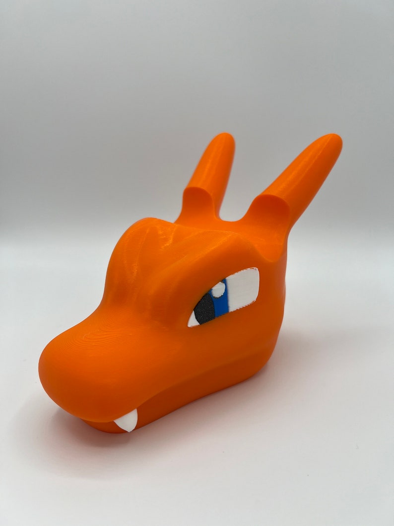 Charizard Themed Gaming Controller Stand - Orange Dragon Controller ...