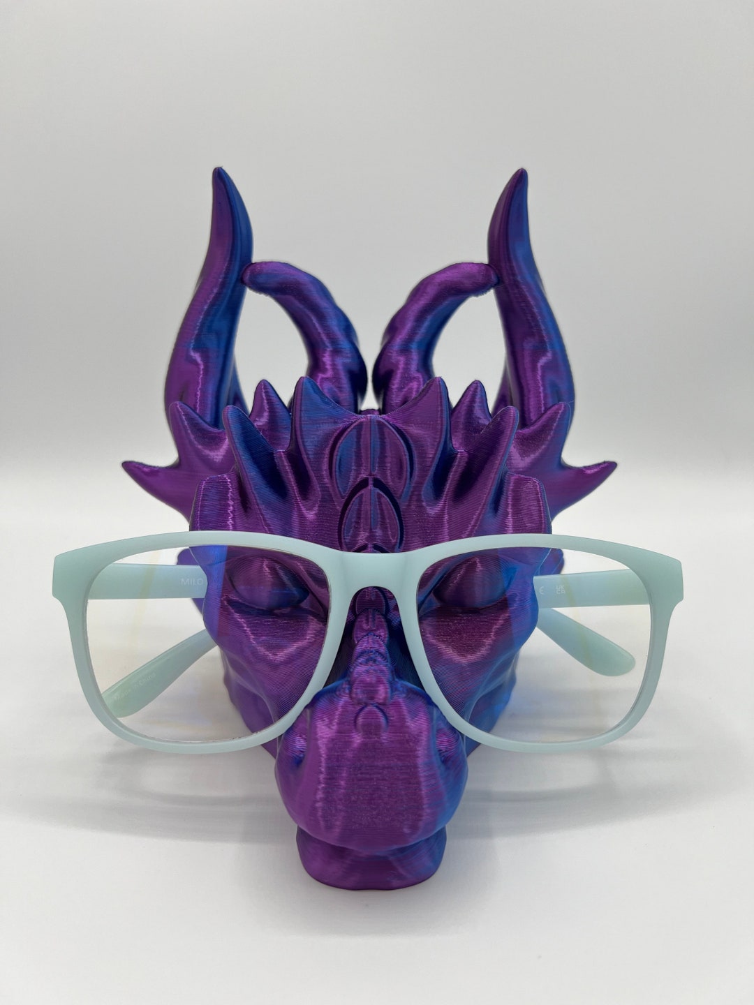 3D Printed Dragon Eyeglass Holder: Wall Mounted or Tabletop - Etsy