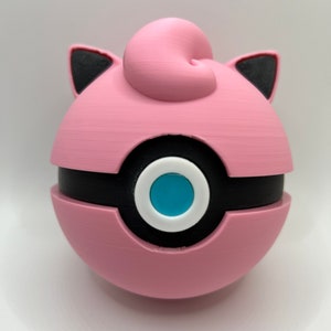 Jigglypuff Themed Pokeball - Pink Ball Toy - Jigglypuff Themed ...