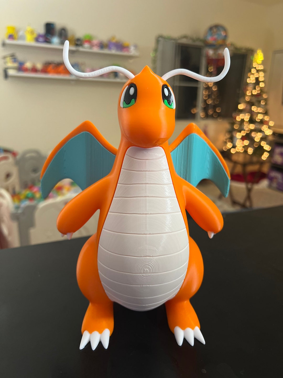 Dragon Pokemon Figurine - Dragon Model - Gift for Pokemon Fans - Dragon ...