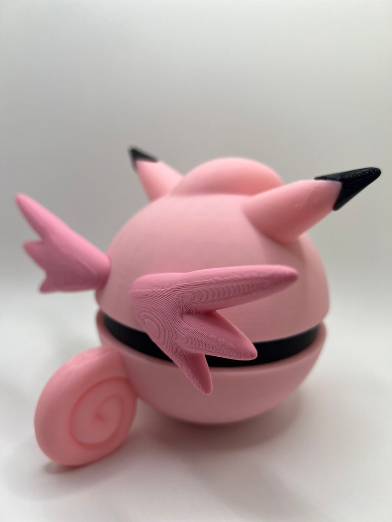 Clefable Pokeball Pokemon Pokeball Clefable 3D Pokemon Fanart Pokeball ...