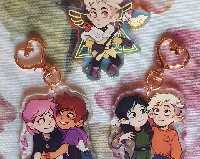 Owl House Palisman Acrylic Charms - Etsy