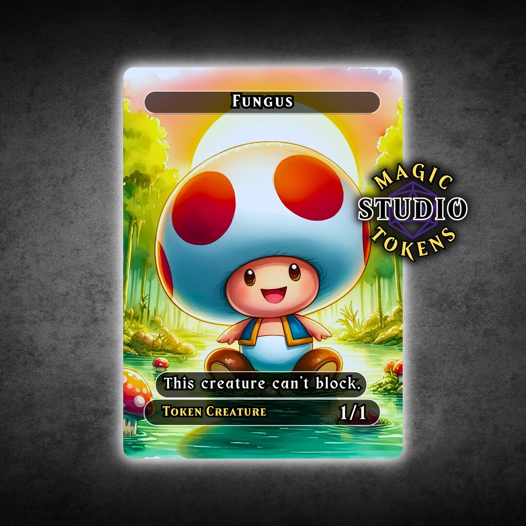 MTG Token Fungus Custom TCG Cards, Alter Art Cards for Cube and Edh ...