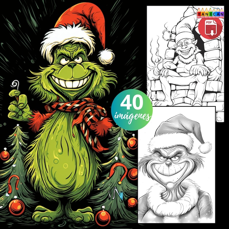 40 Grinch Coloring Images | Printable Kids Activity Pages for Creative ...