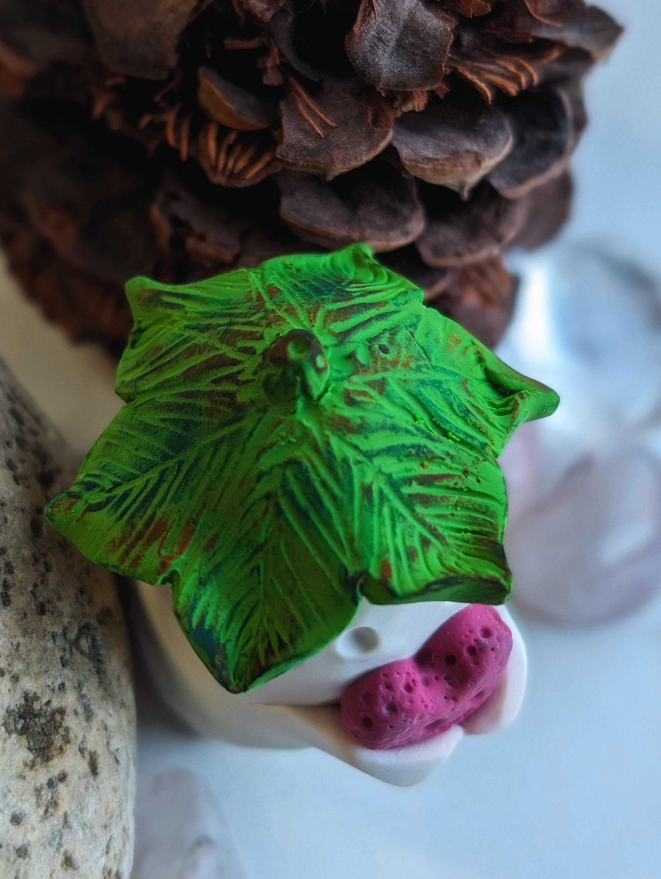 Little Folk Sculpture Clay Desk Friend Self Care Buddy Love - Etsy