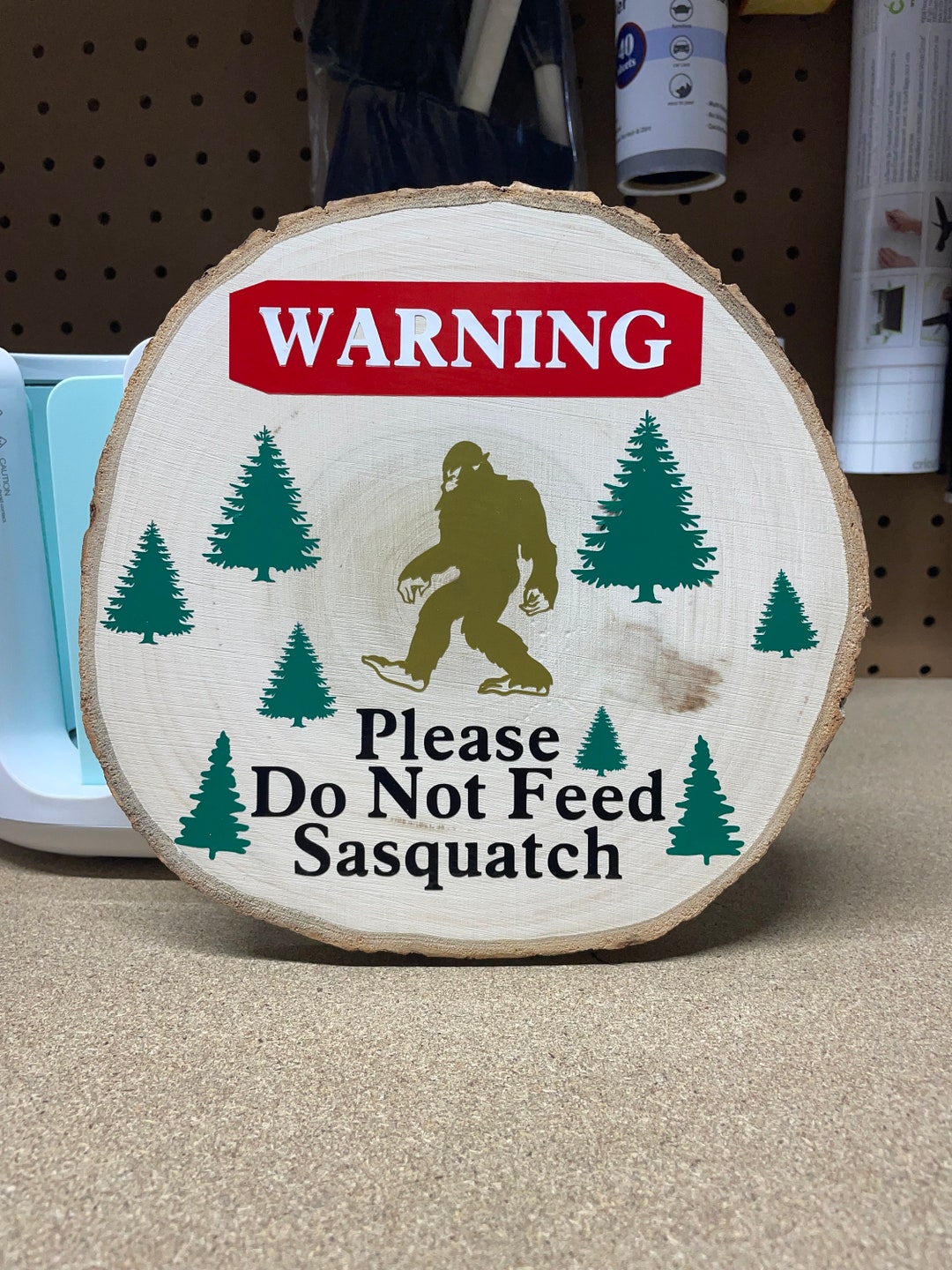 Sasquatch Rustic Sign - Etsy