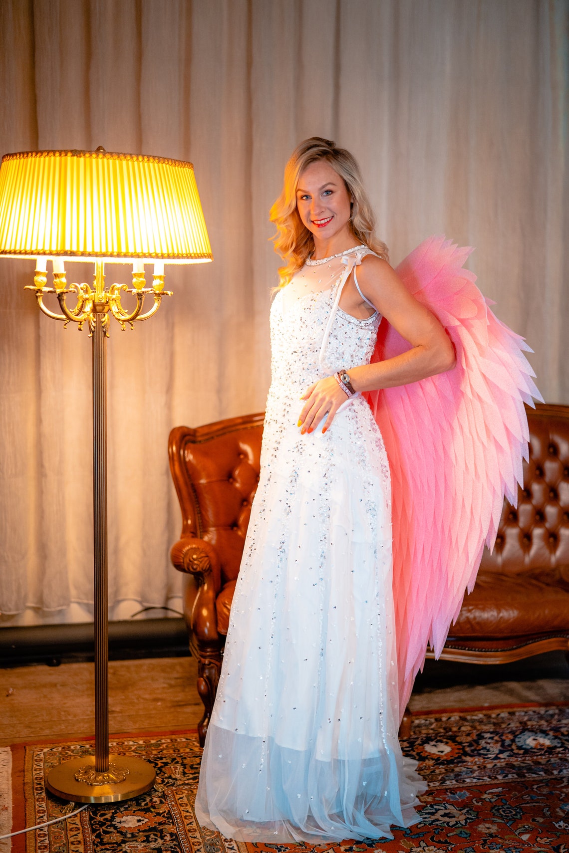 Pink Angel Wings Costume Cosplay Costume Photography Prop Etsy Canada