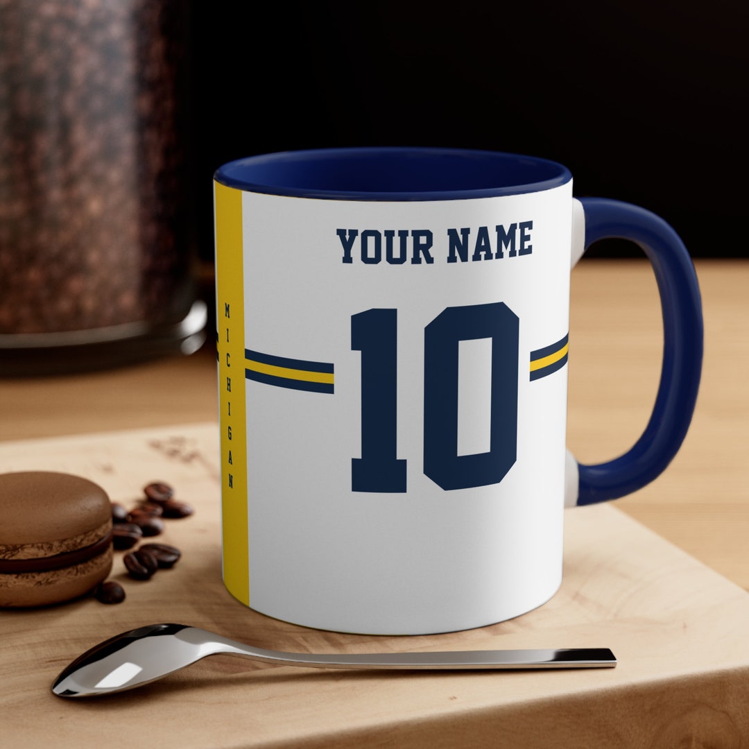 Michigan Football Custom Mug - Etsy