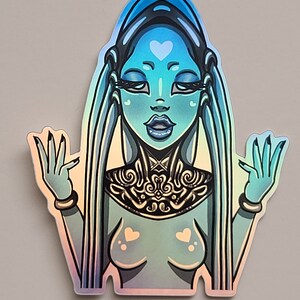 Opera Singing Alien Girl, Diva Plavalaguna the Fifth Element - Etsy