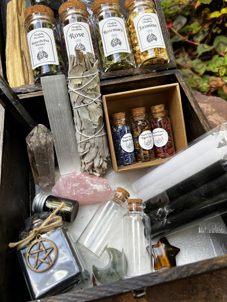 Small-medium-deluxe Witches Kit Beginner Witch Kit Spell Making Witch ...