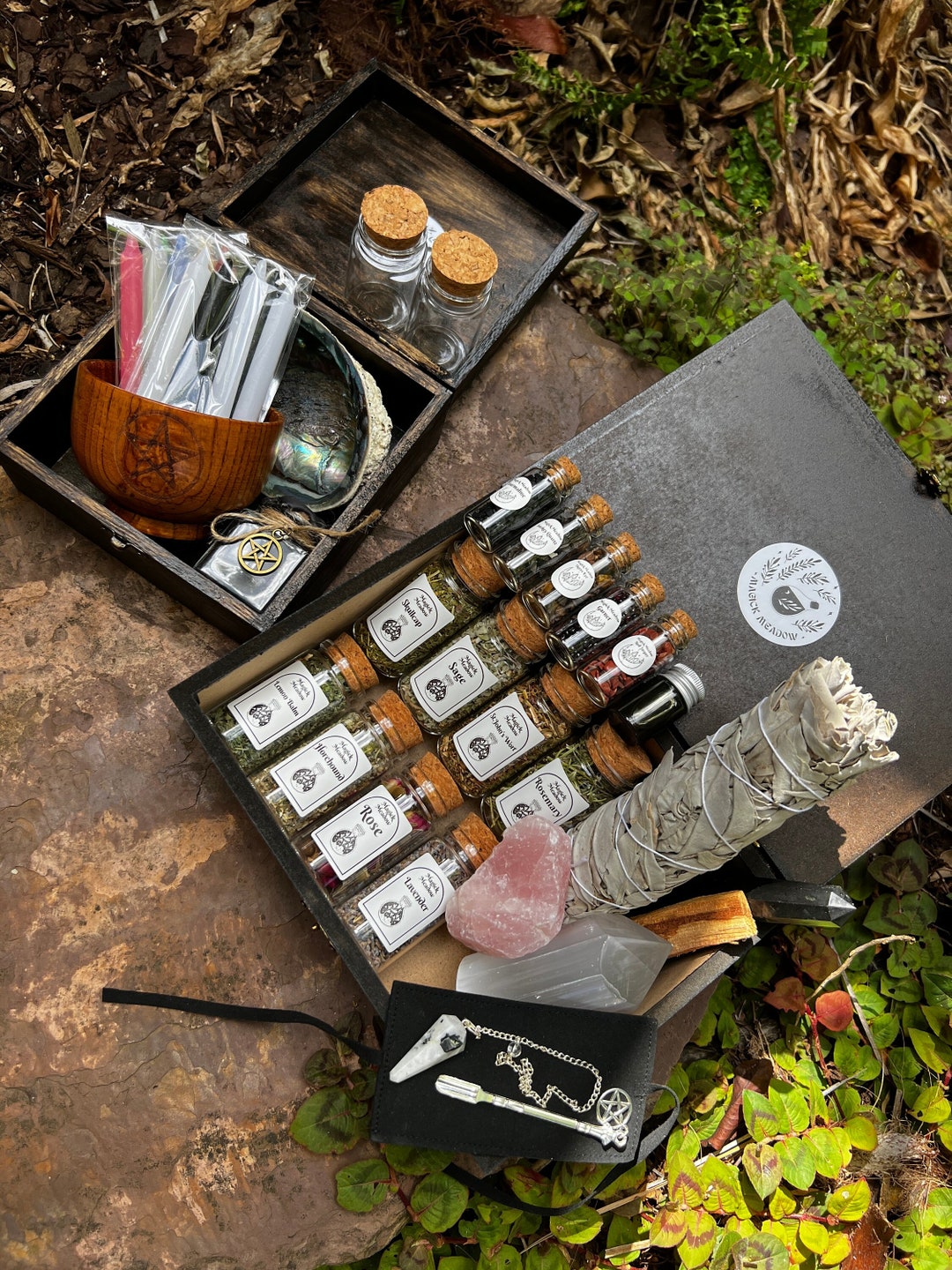 Small-medium-deluxe Witches Kit Beginner Witch Kit Spell Making Witch ...