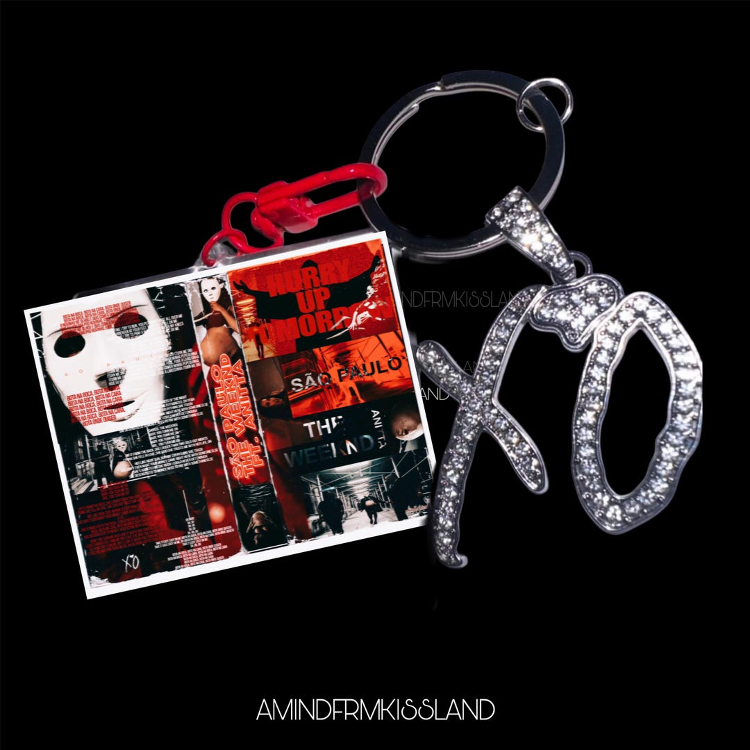São Paulo Keychain With XO Keychain and Print - Etsy