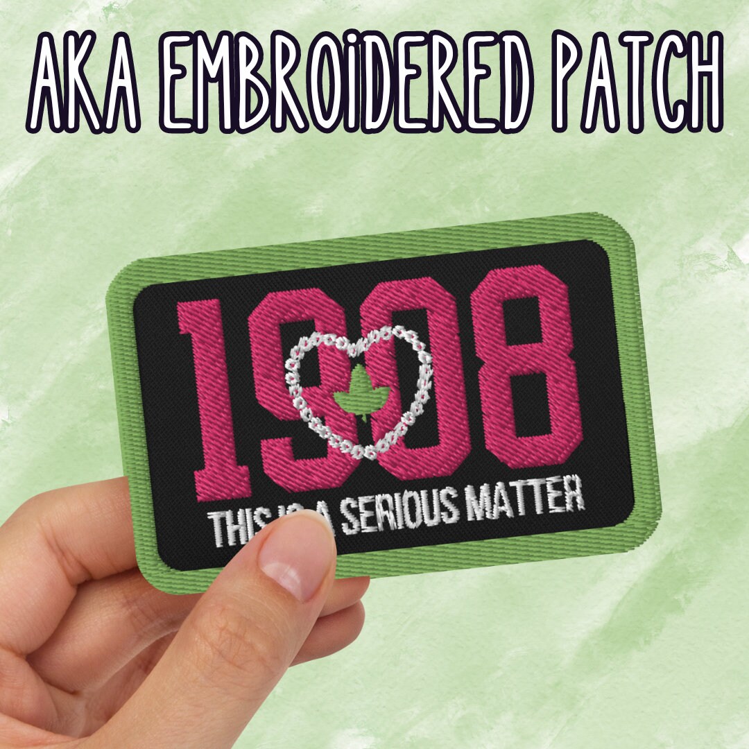 Alpha Kappa Alpha Patch - Etsy