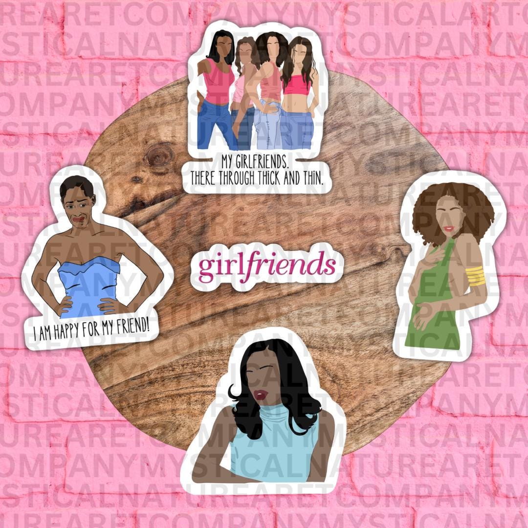 Girlfriends Stickers, Joan, Maya, Lynn, and Toni Childs, There Through ...