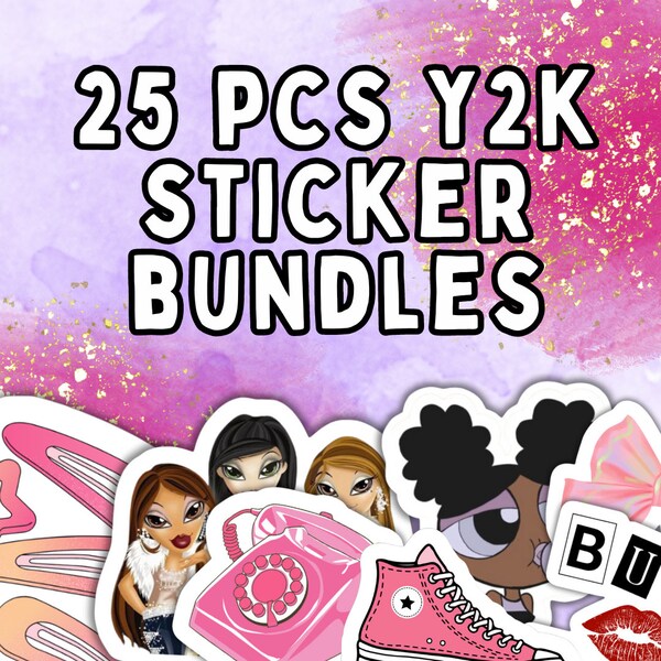 Pink 90s Sticker - Etsy