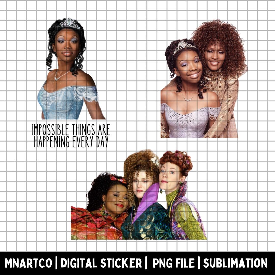 Brandy Cinderella Stickers, Whitney Houston Impossible, Waiting ...