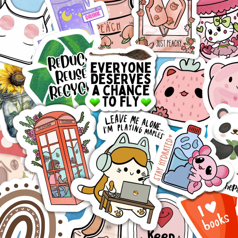 Make Your Own Sticker Bundle, Choose Your Own Stickers, Sticker ...