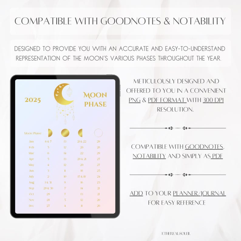 Moon Phase Calendar 2025, 2026, 2027, 2028 Lunar Calendar, Moonphases ...