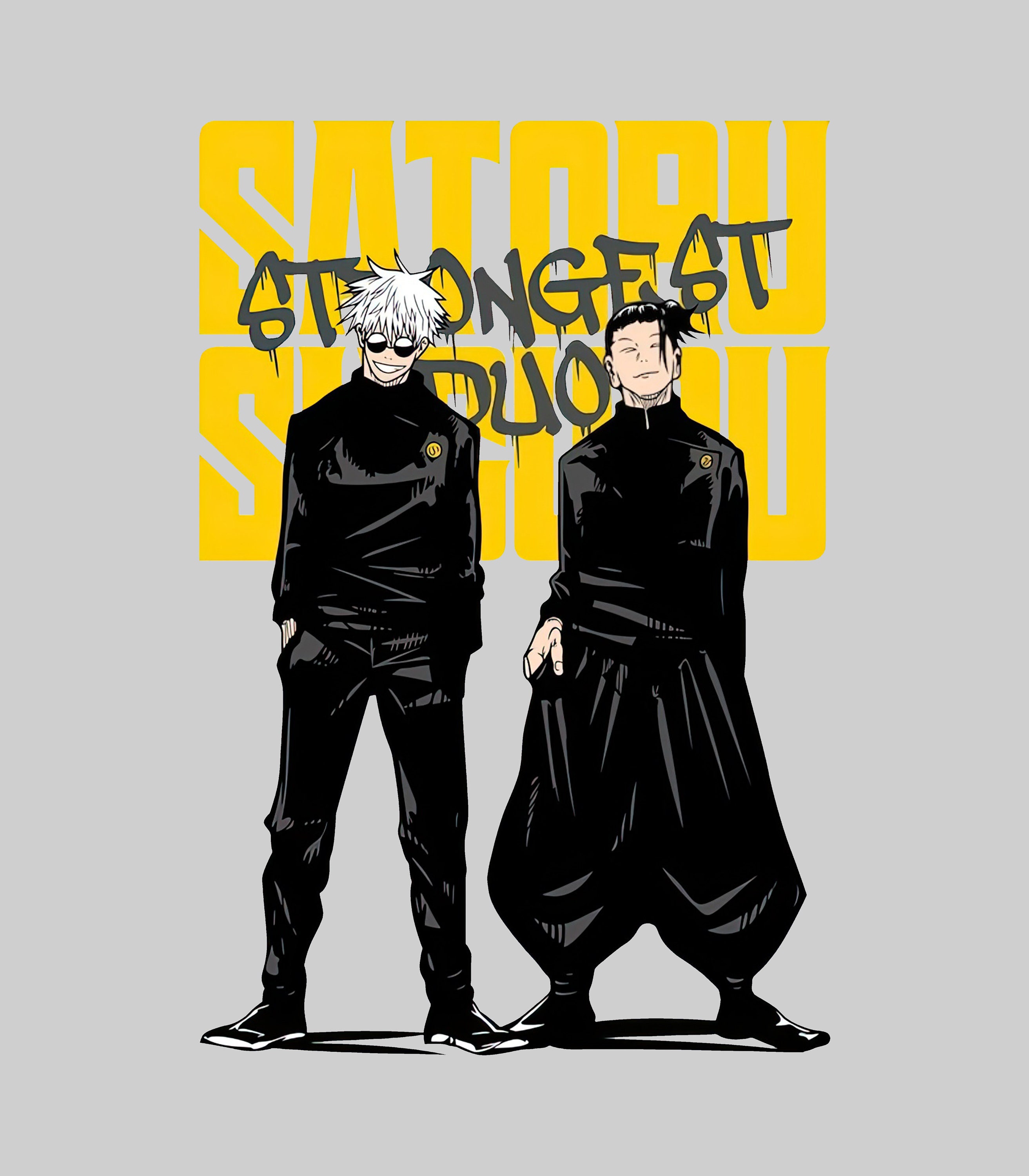 Geto y gojo png anime png para camisas jjk - Etsy México