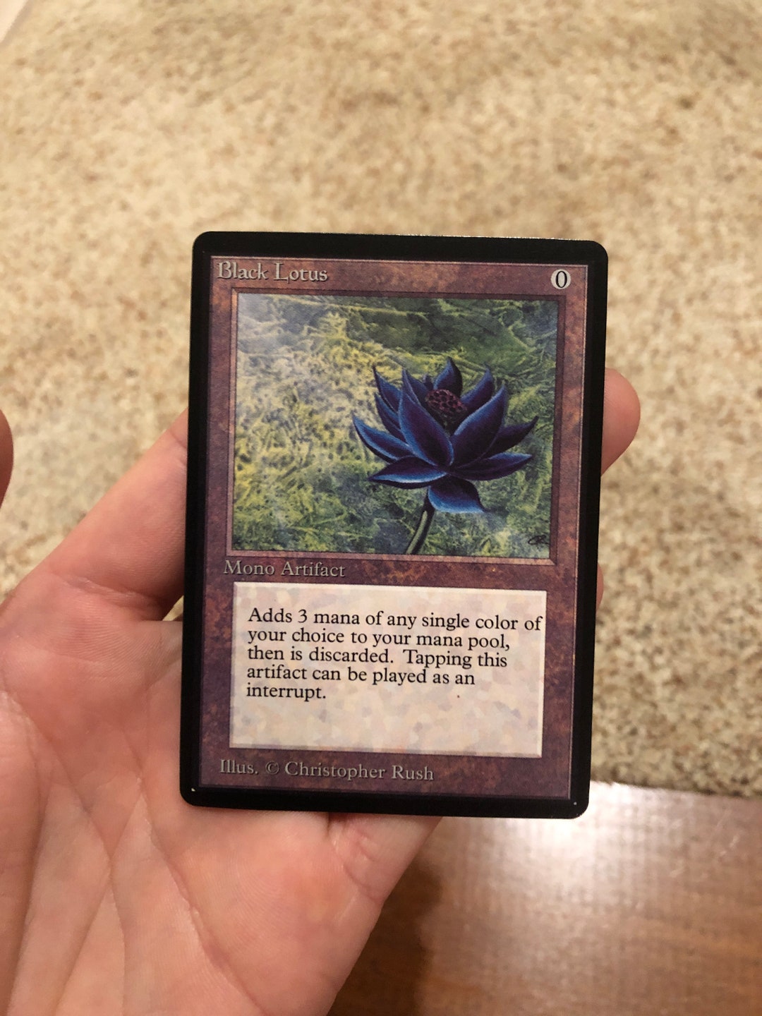 MTG Black Lotus Replica Magic the Gathering Card Proxy - Etsy