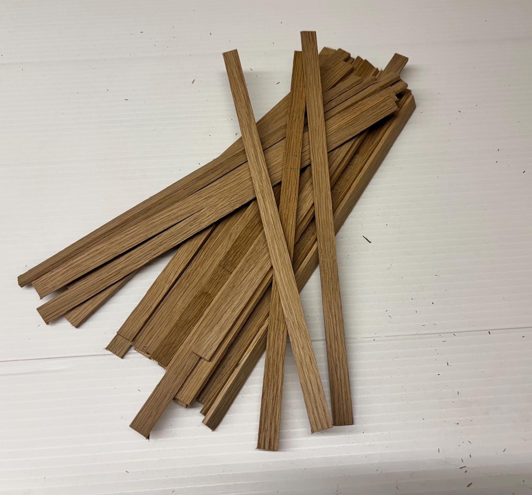 OAK Kumiko Strips, Calibrated Wood for Modeling (32cm X 11mm X 3.0 Mm ...
