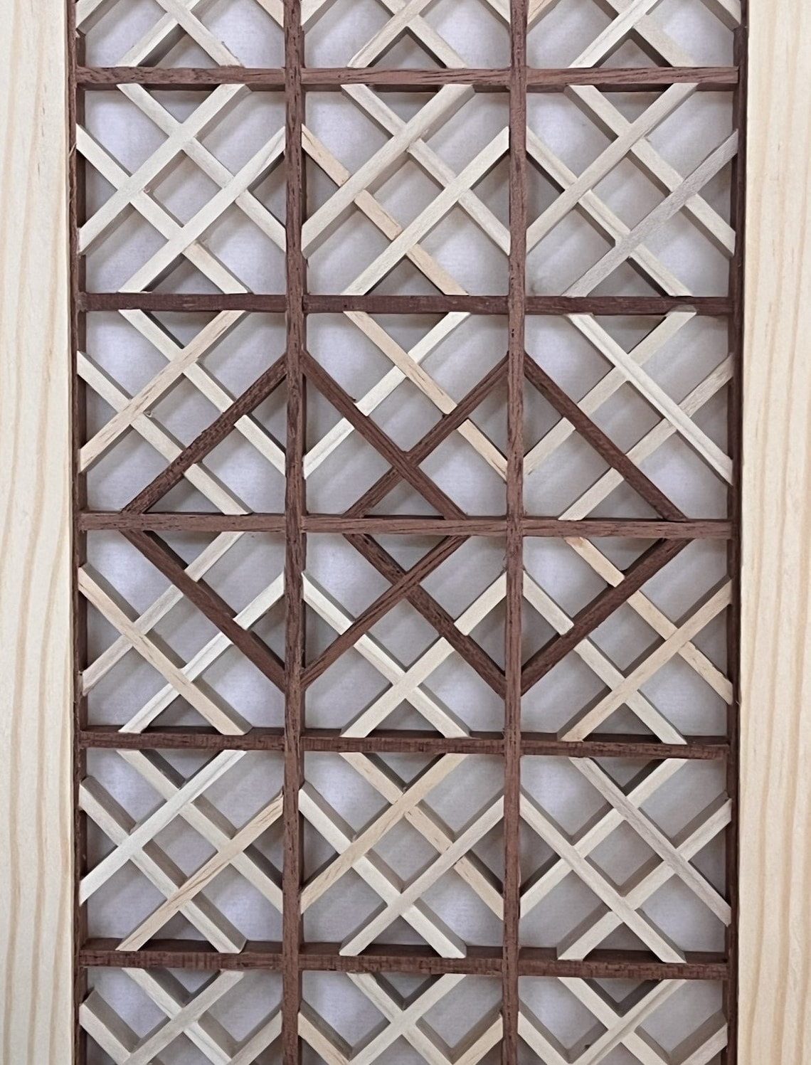 Handmade Japanese Lamp Kumiko Lamp Andon Handmade Wooden - Etsy