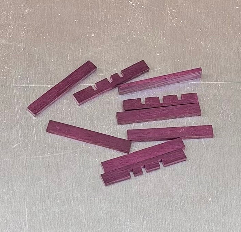 OBECHE Kumiko Strips, Calibrated Wood for Modelling (32cm X 11mm X 3 ...