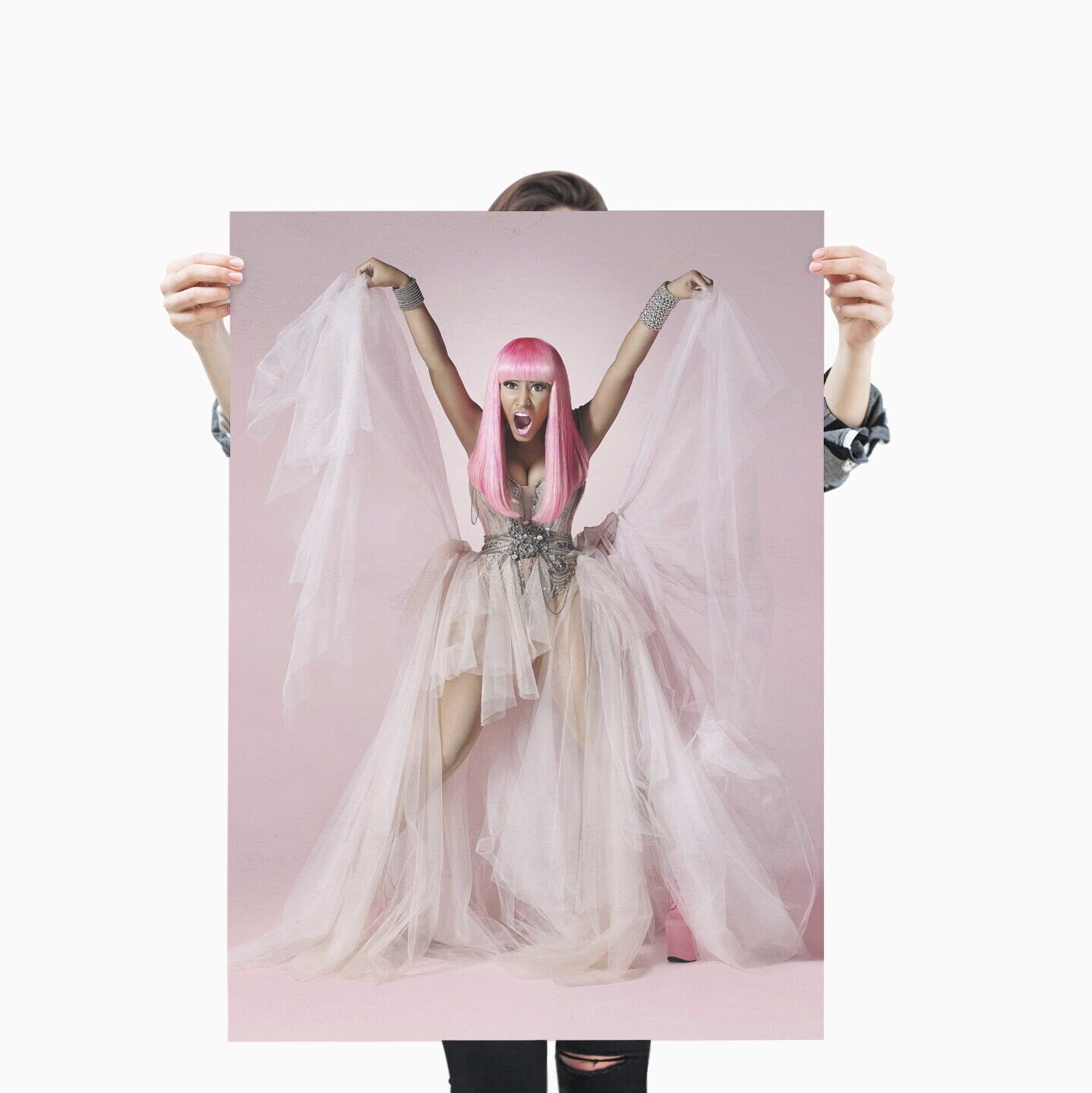 Nicki Minaj - Pink Friday Deluxe Matte vertical poster sold by High ...
