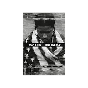 ASAP Rocky - Long Live ASAP Deluxe Matte Vertical Poster - Etsy Australia